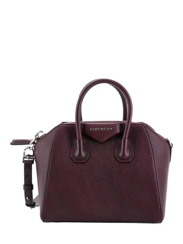 Givenchy Antigona Mini Crossbody Bag Leather - Purple
