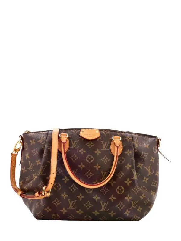 LOUIS VUITTON Turenne Handbag Monogram Canvas Mm Satchel - Brown