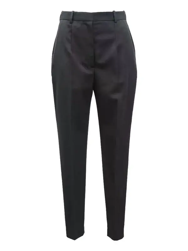 Alexander McQueen Straight-leg Trousers - Black