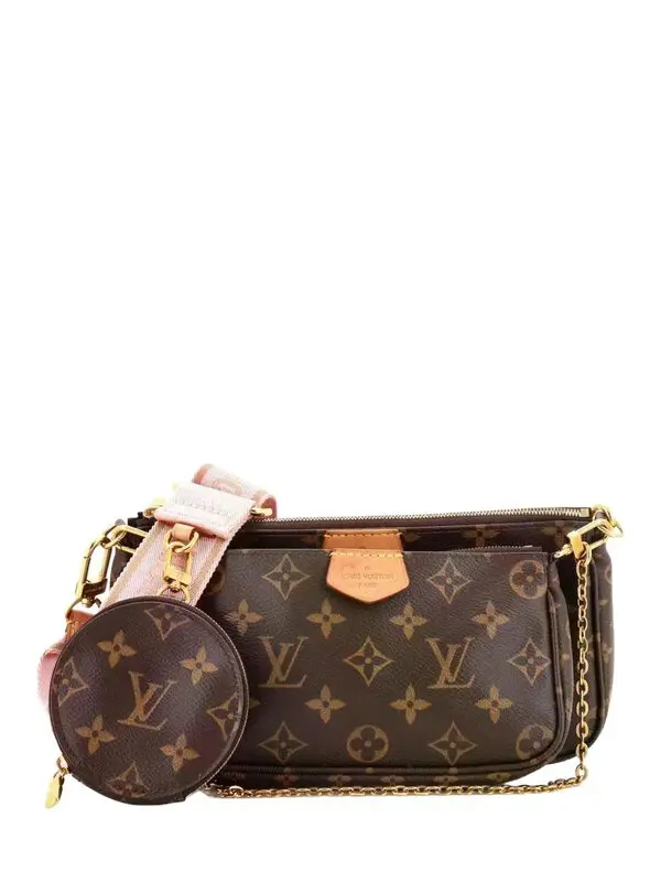 LOUIS VUITTON Multi Pochette Accessoires Monogram Canvas - Brown