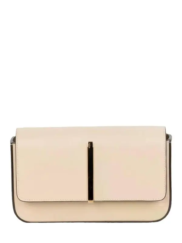 TOD'S Chain-strap Clutch - Neutrals