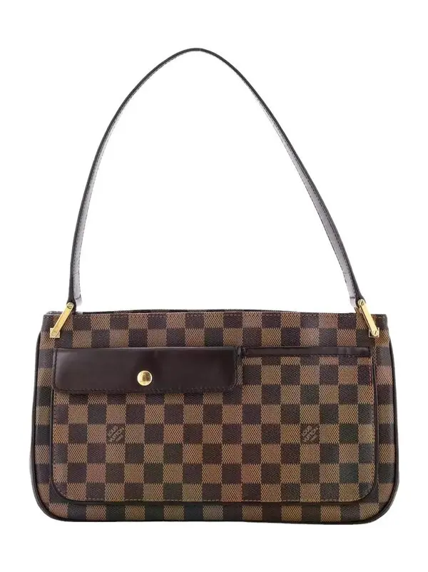 LOUIS VUITTON Aubagne Damier Shoulder Bag - Brown