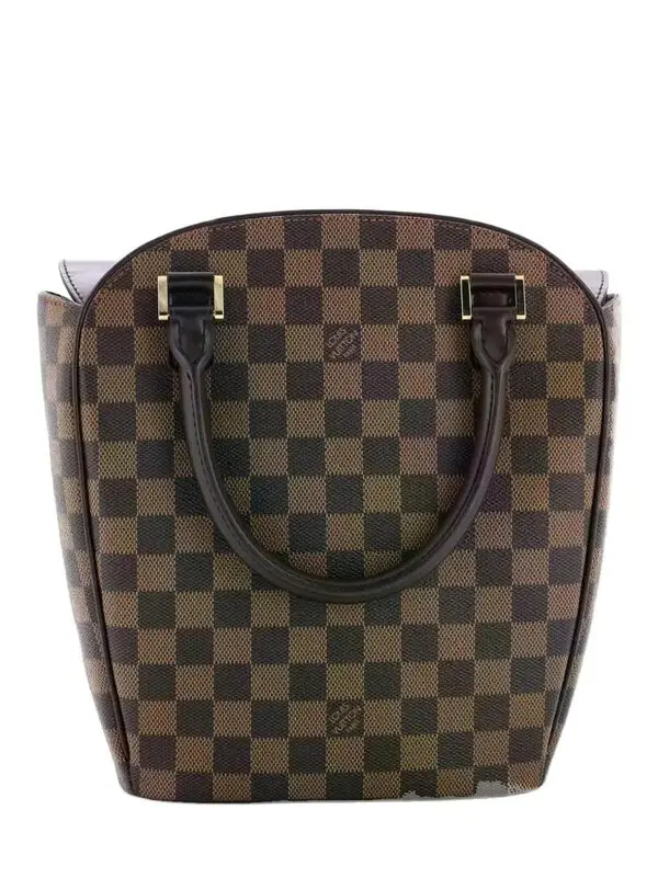 LOUIS VUITTON Sarria Damier Vertical Satchel Handbag - Brown