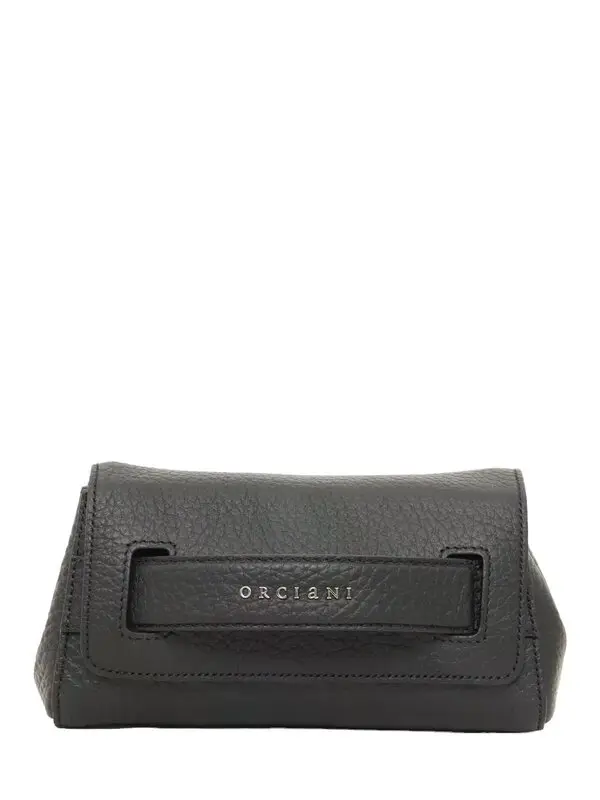 ORTIGNI Gossip Clutch Bag - Black