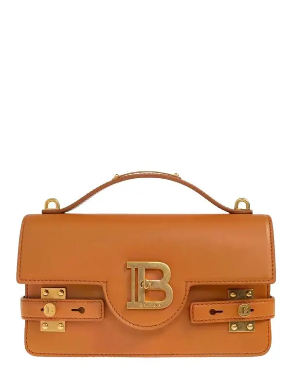 Balmain B-buzz 24 Top-handle Crossbody Bag - Brown