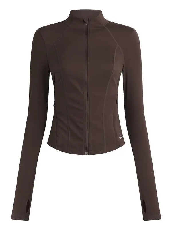 TALA Dayflex Front Running Jacket - Americano