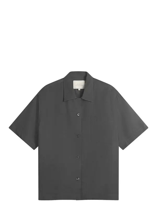 Studio Nicholson Short Sleeve Shirt - Coal