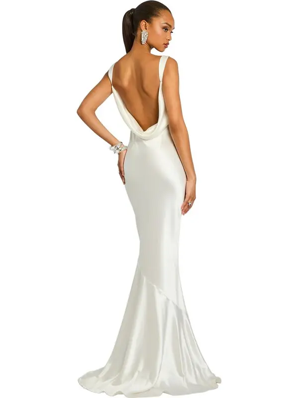 Retrofete Vinicia Gown - White