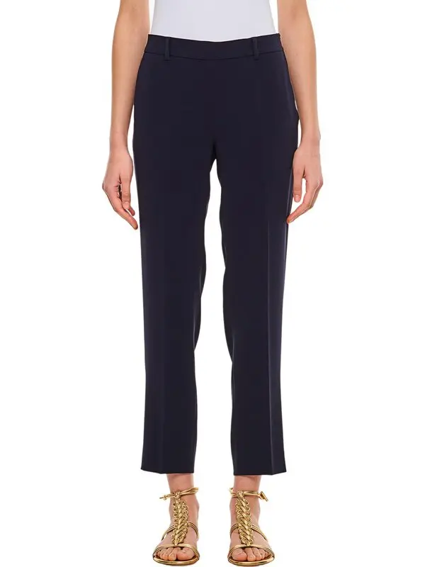 Alberto Biani Cigarette-cut Trousers - Blu