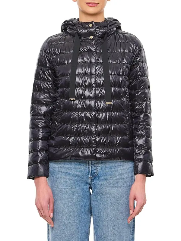 Herno Nylon Down Jacket - Black
