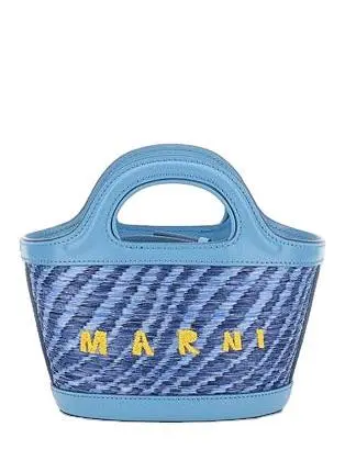 Marni Tropicalia Micro Bag - Sky Blue