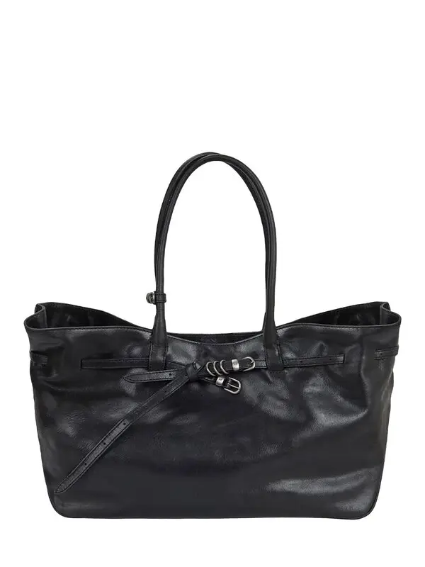 MARGESHERWOOD Grandma Tote Bag - Black