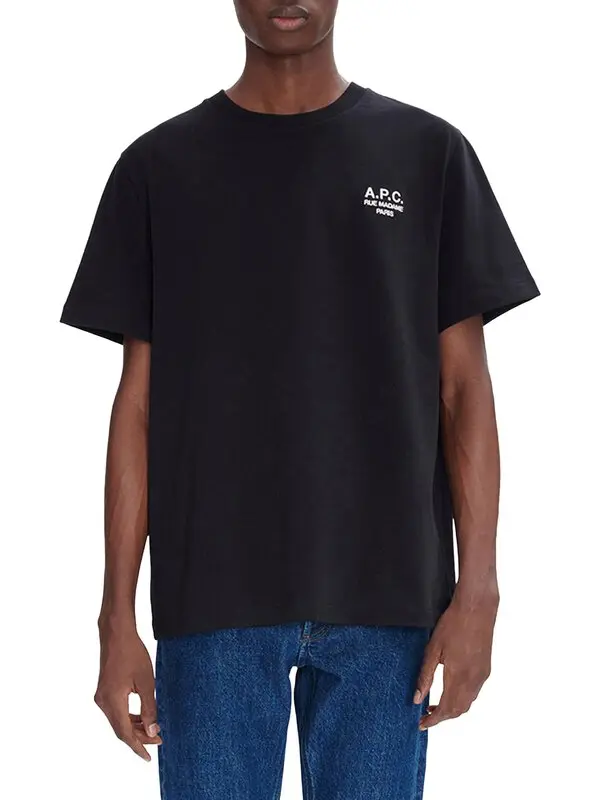 A.p.c. Standard T-shirt Rue Madame - Black