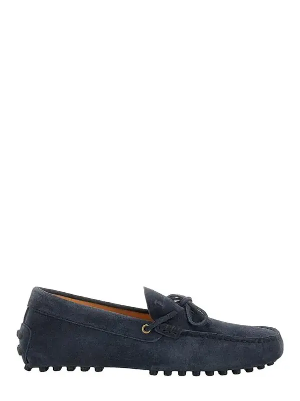 TOD'S Rubber-soled Loafer - Blue