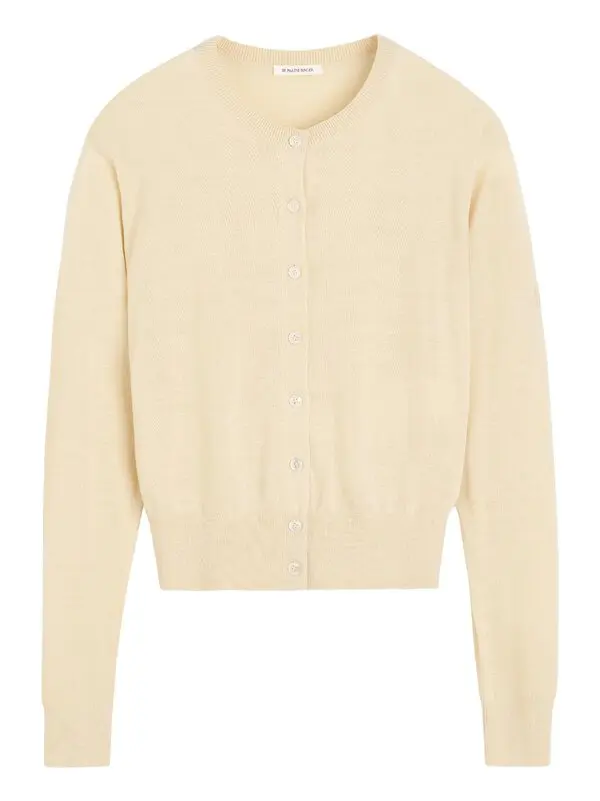 BY MALENE BIRGER Montie Cardigan - Vanilla Cream
