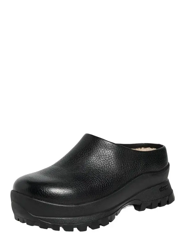 LOEFFLER RANDALL Gemma Shearling Mules - Black