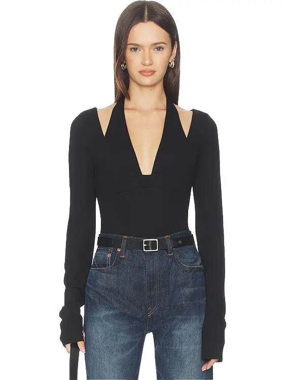 LOVERS AND FRIENDS Ainsley Bodysuit - Black
