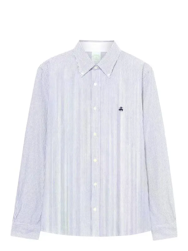 Brooks Brothers Button-fastening Striped Shirt - Blue