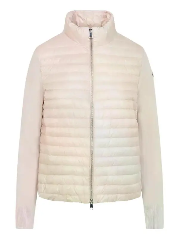 Moncler Padded Zip-up Cardigan - Pink