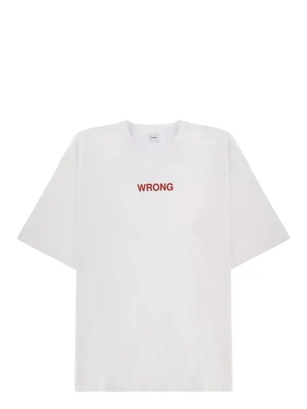 Aspesi Wrong T-shirt - White