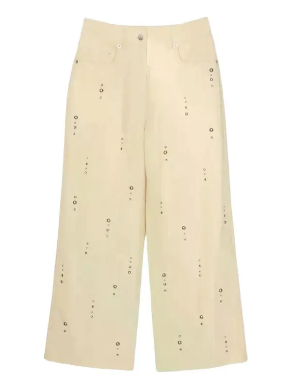 3.1 Phillip Lim Studded Jeans - Neutrals