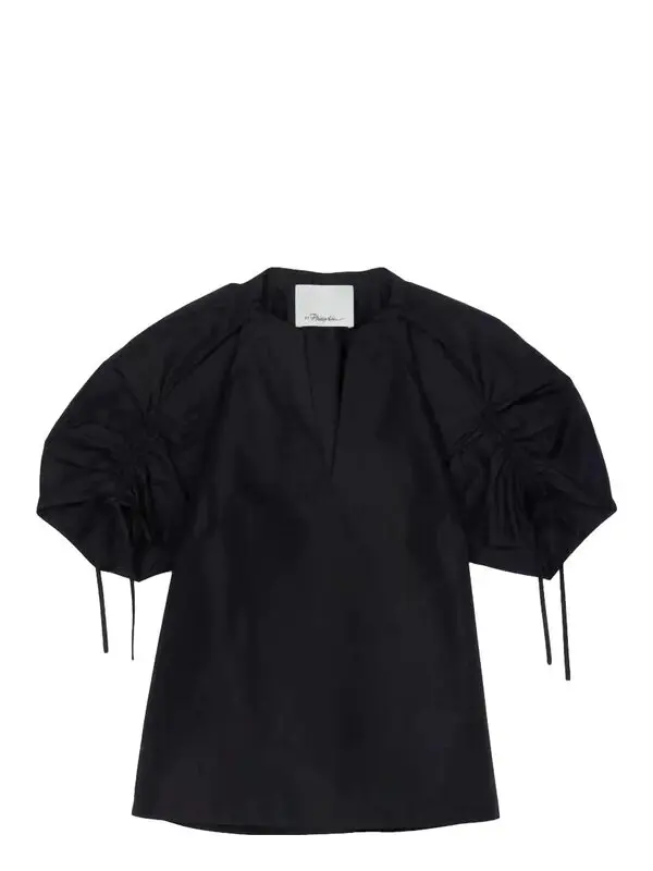 3.1 Phillip Lim V-neck Top - Blue