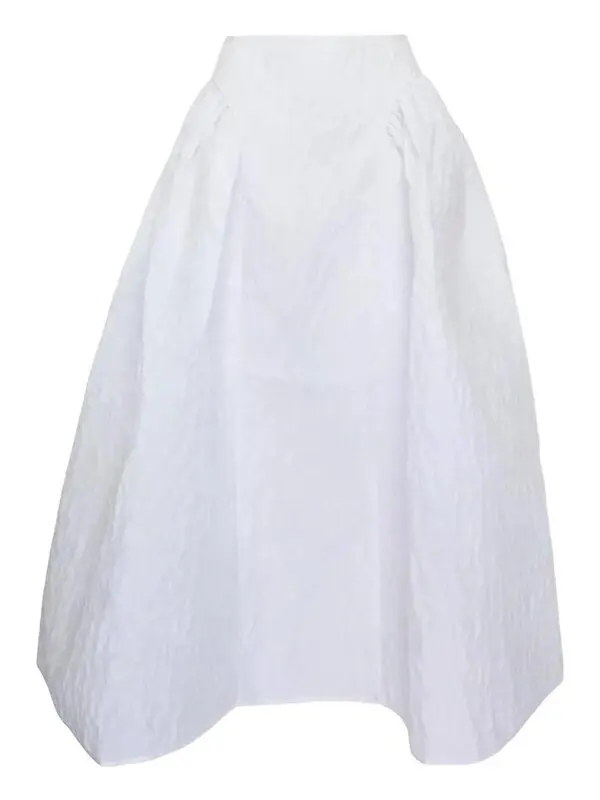 Cecilie Bahnsen Fabiola A-line Skirt - White