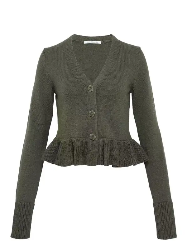 Cecilie Bahnsen Prisca Cardigan - Green