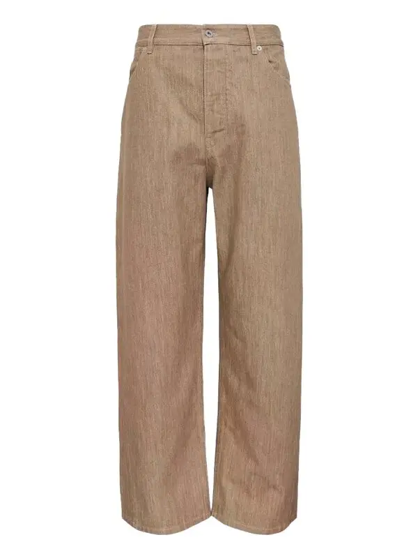 JIL SANDER Wide-leg Jeans - Neutrals