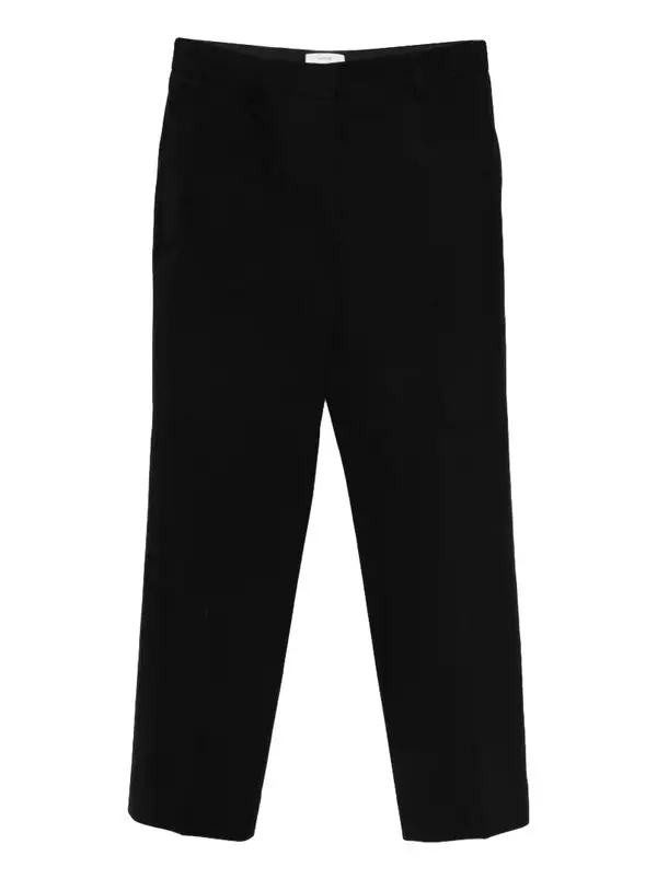 TOTEME Cropped Suit Trousers - Black