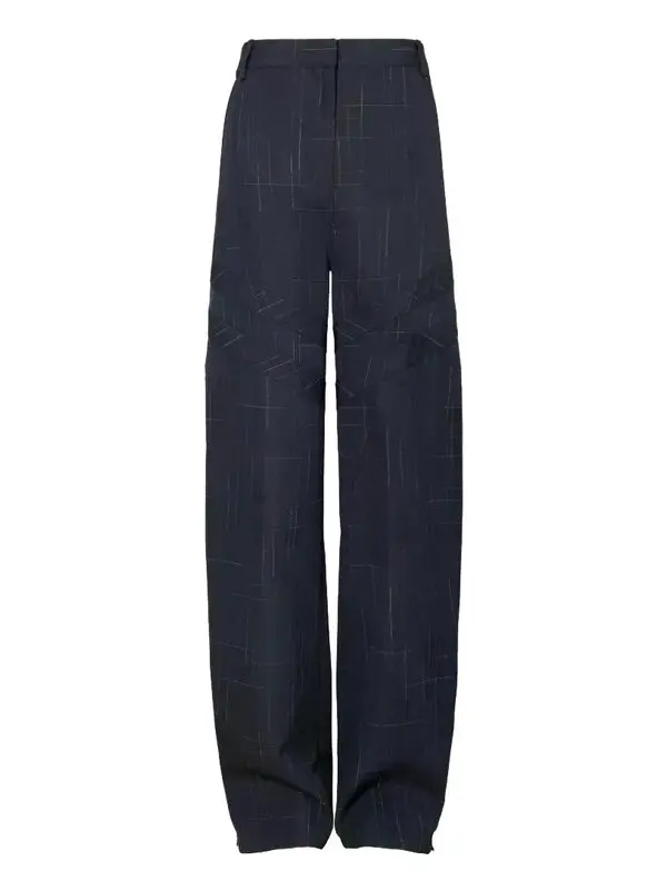 Tory Burch Wide-leg Palazzo Pants - Blue