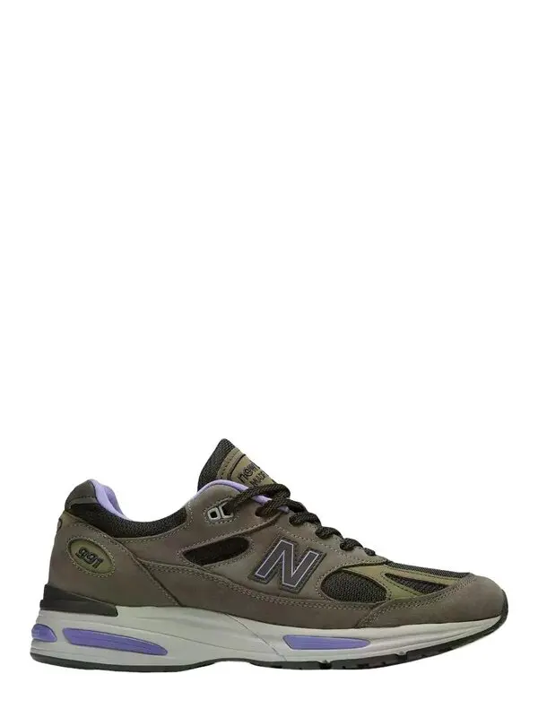 NEW BALANCE U991v2 Gp2 Iconic Logo Sneakers - Grey