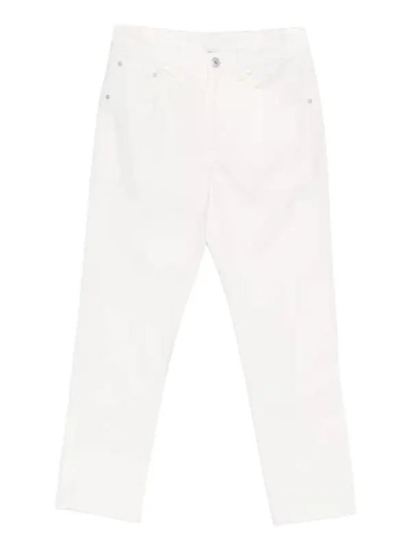 Brunello Cucinelli Button-fastening Jeans - White