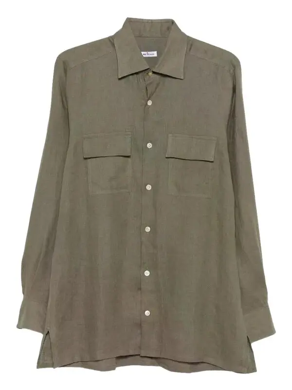 Kiton Pocket Shirt - Green