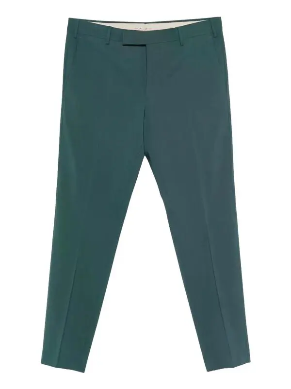 PT TORINO Belt-loop Trousers - Green