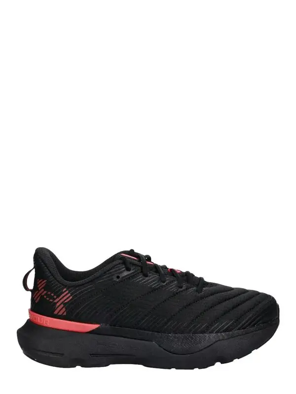 Under Armour Logo Detail Athletic Sneakers - Black