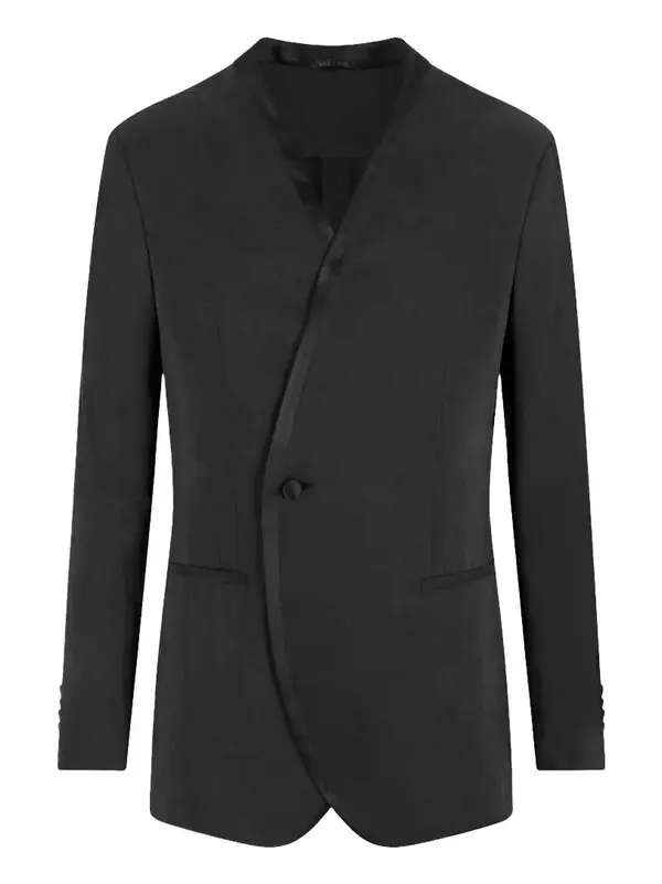 Giorgio Armani One-button Jacket - Black