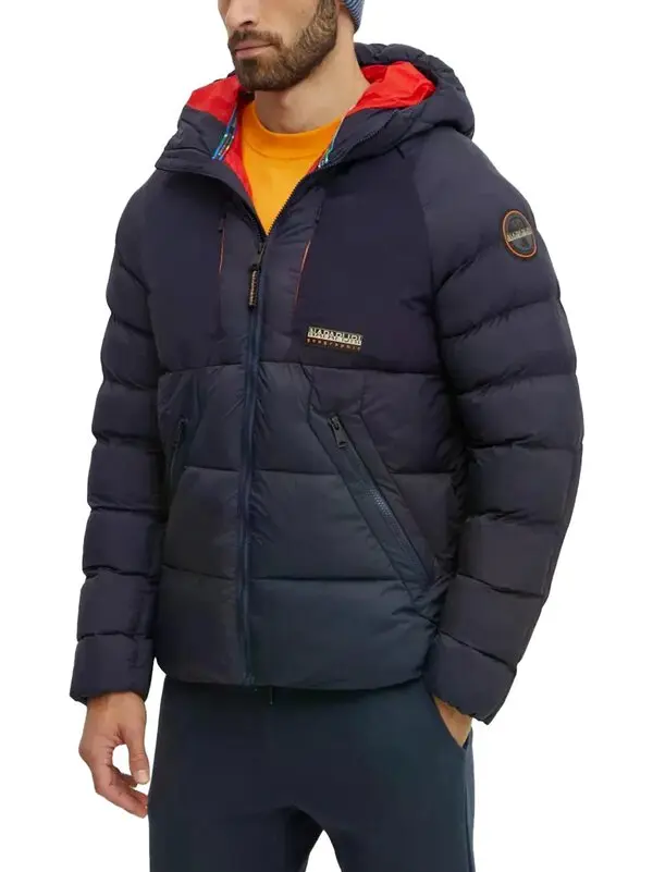 NAPAPIJRI Hooded Padded Jacket - Blue