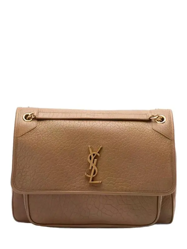 Saint Laurent Niki Shoulder Bag - Brown