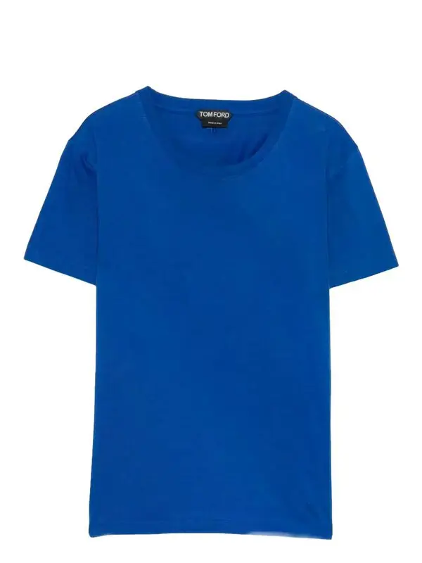 TOM FORD Crew-neck T-shirt - Blue