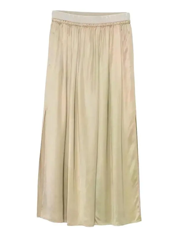 Peserico Slit Midi Skirt - Neutrals