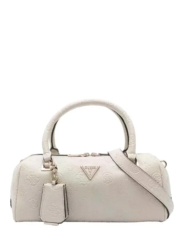 Guess Embossed Logo Tote - Neutrals