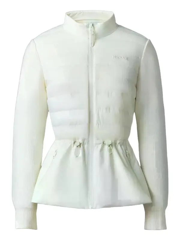 Mackage Drawstring Hybrid Jacket - Neutrals