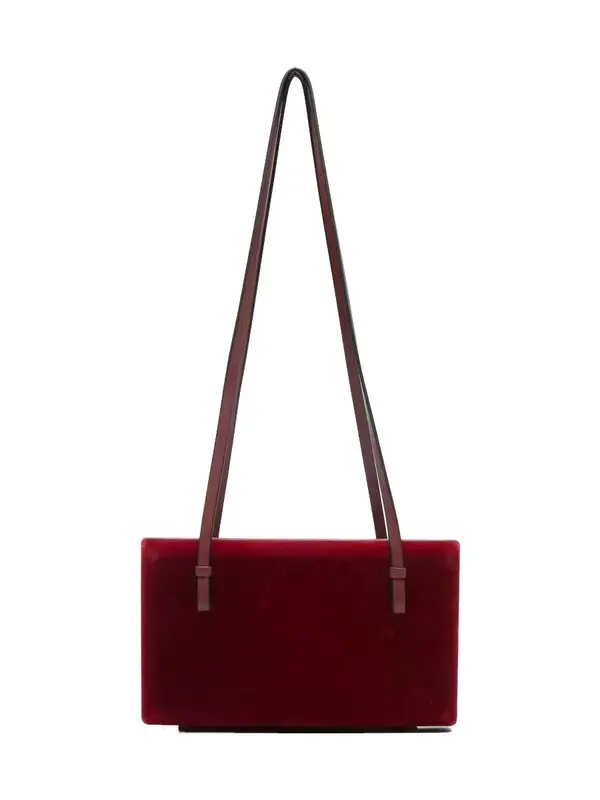 TOTEME Velvet Shoulder Bag - Red