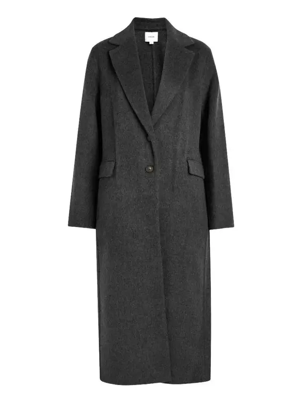 Vince Wool-blend Coat - Grey