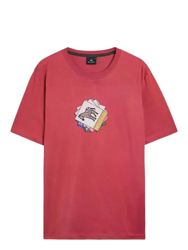 Paul Smith Zebra-print T-shirt - Red