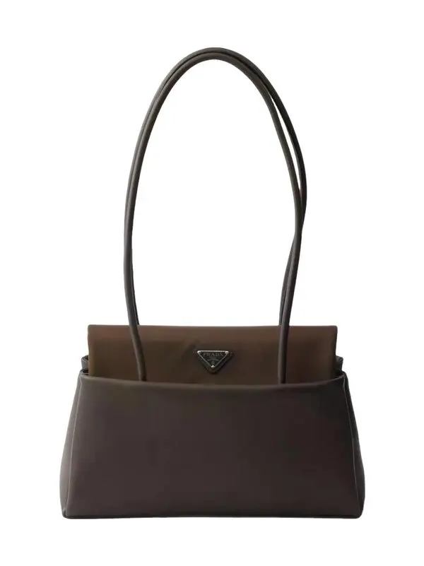 Prada Medium Re-nylon Passage Tote - Brown