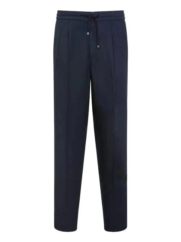 Brunello Cucinelli Drawstring Trousers - Blue