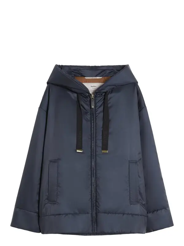 Max Mara Water-repellent Relaxed Padded Jacket - Blue