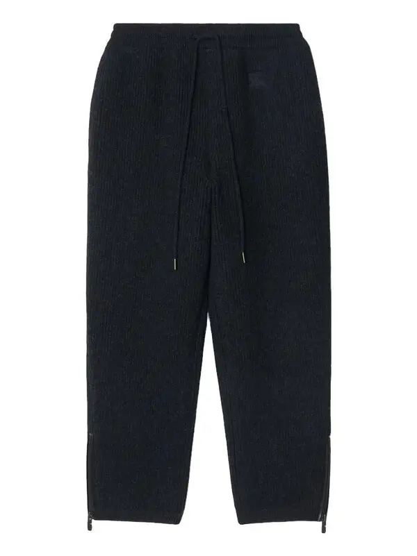 Burberry Wool Track Pants - Tarmac Grey